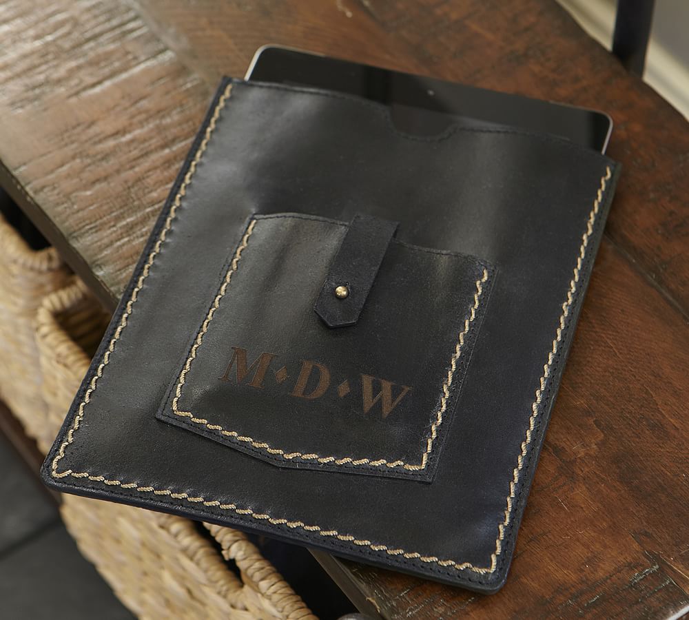 Miles Leather Tablet Case | Pottery Barn
