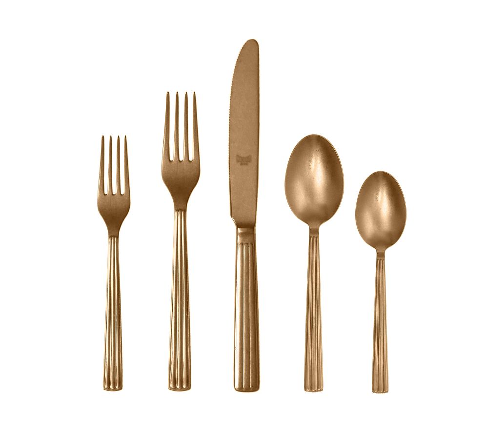 Sole Italian Flatware & Serve Set | Pottery Barn