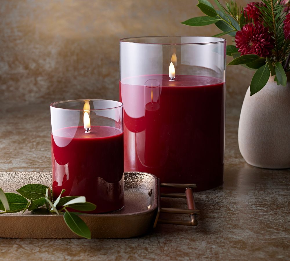 Radiance Flickering Flameless Candle | Pottery Barn