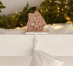Gingerbread Stocking Holder | Pottery Barn