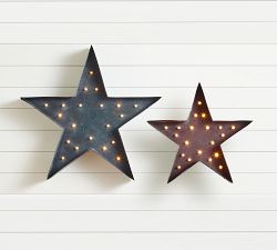 Galvanized Marquee Star | Pottery Barn