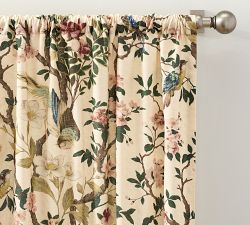 Nola Print Curtain | Pottery Barn
