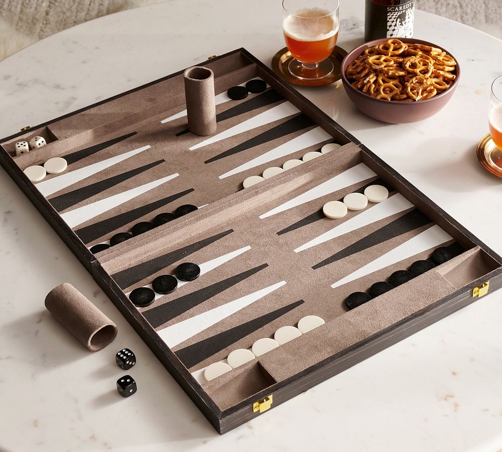 Folsom Backgammon Game | Pottery Barn
