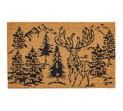 Rustic Forest Doormat | Pottery Barn