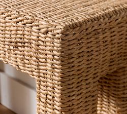 Cardiff Woven Console Table (50") | Pottery Barn