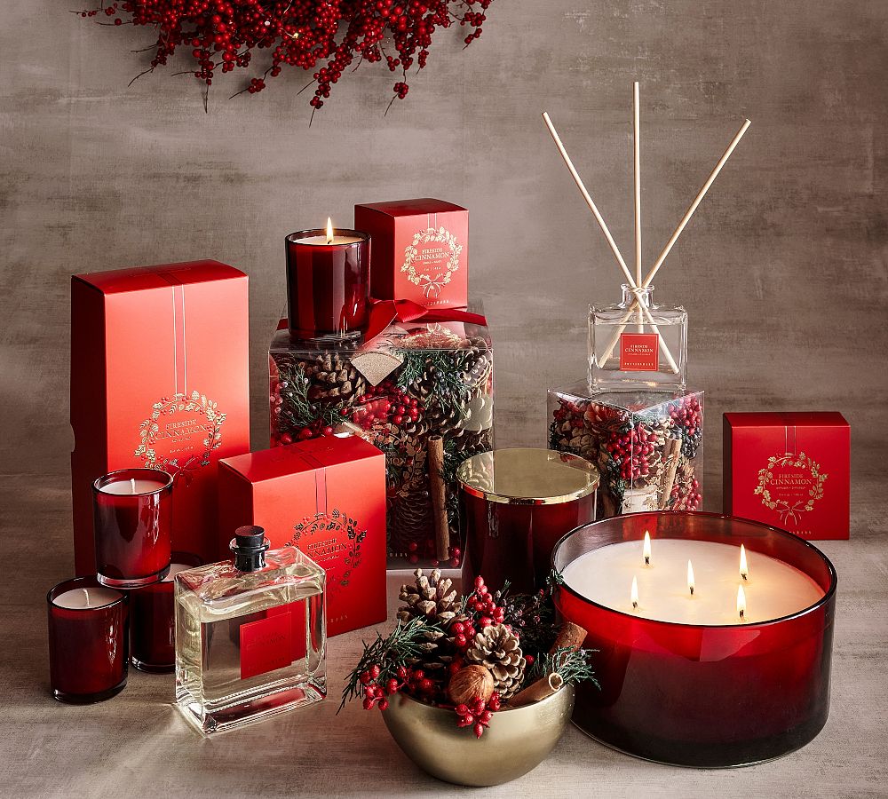 Fireside Cinnamon Scent Collection | Pottery Barn