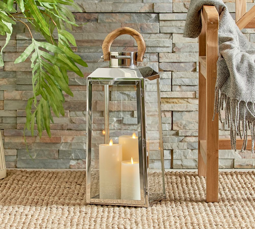 Vista Indoor/Outdoor Lantern | Pottery Barn