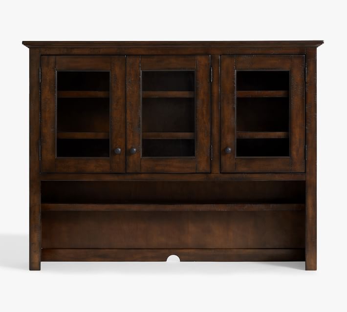 Benchwright Hutch Rustic Mahogany Pottery Barn