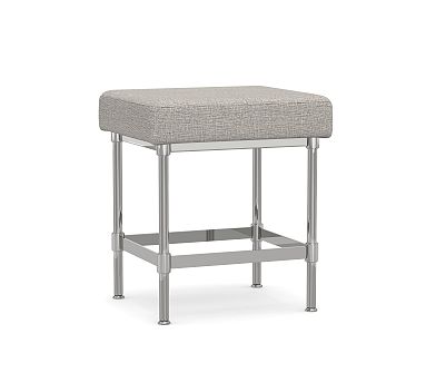 Brushed nickel vanity chair store
