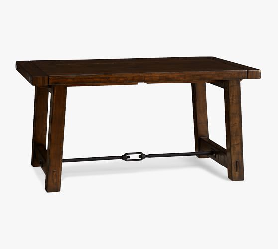 Pottery barn benchwright extending dining table store