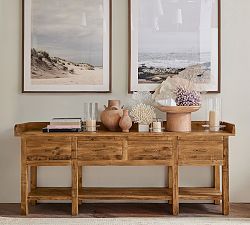 Sonora Reclaimed Wood Console Table (81") | Pottery Barn