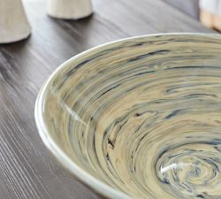 Handcrafted Marbled Ceramic Collection | Pottery Barn