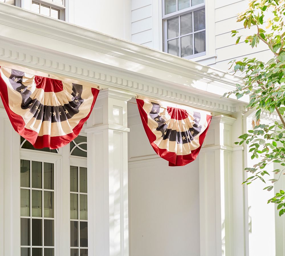 Heritage American Flag Bunting | Pottery Barn