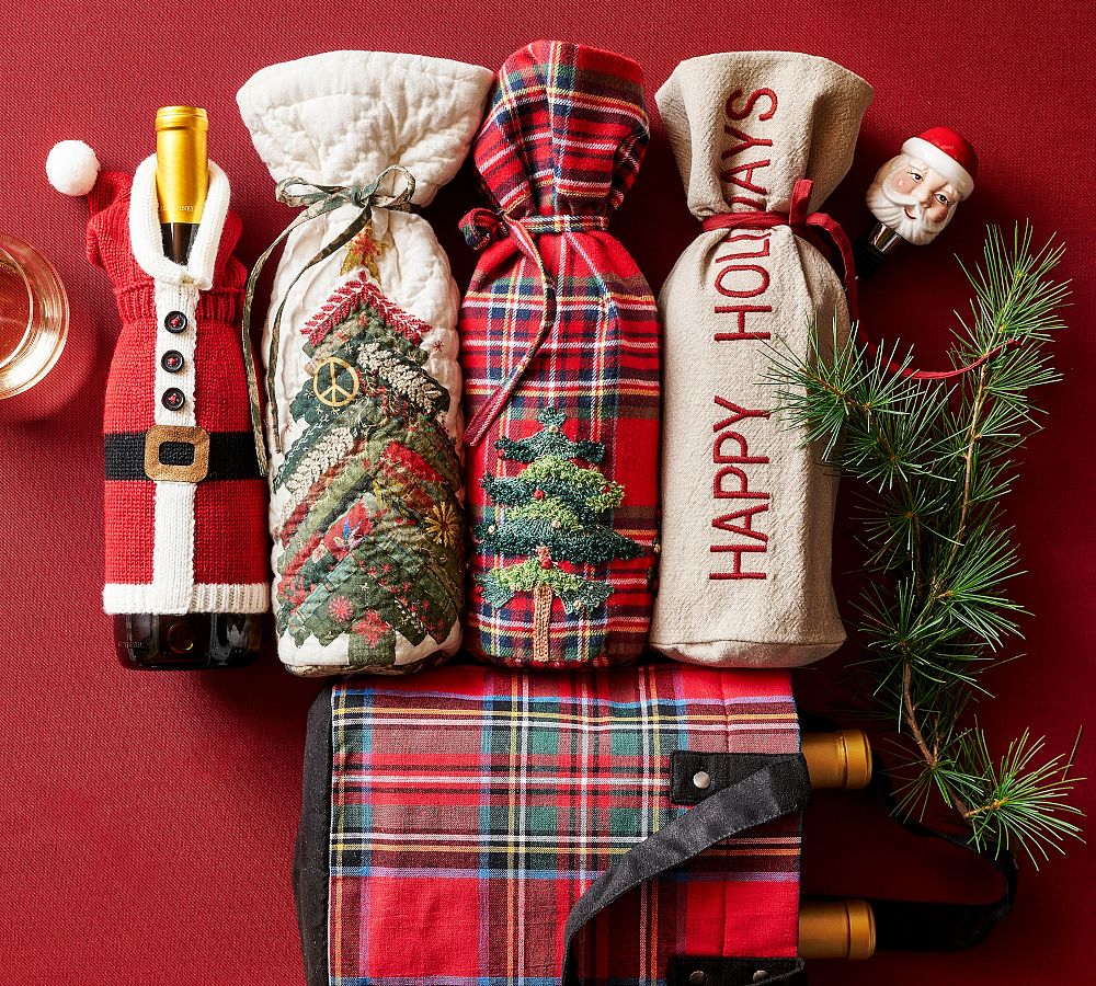 Holiday Wine Bag Collection | Pottery Barn