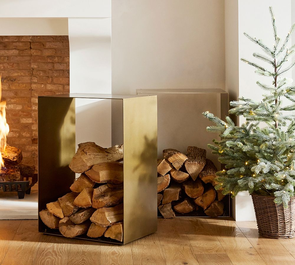 Modular Log Holder | Pottery Barn