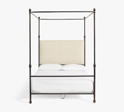 Antonia Metal Canopy Bed | Pottery Barn