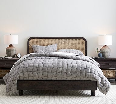 Manzanita Cane Platform Bed Pottery Barn