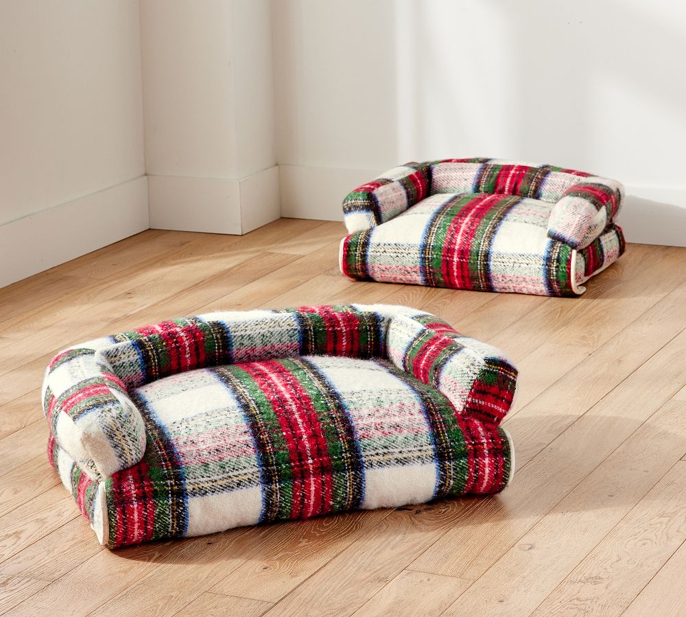 Stewart Plaid 3-in-1 Pet Bed | Pottery Barn