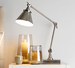 Architect's Adjustable USB Task Table Lamp (26") | Pottery Barn