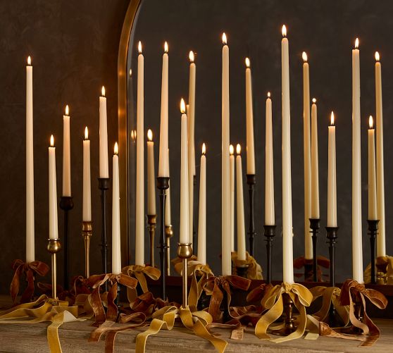 Extra Tall Taper Candles - Set of 4 | Pottery Barn