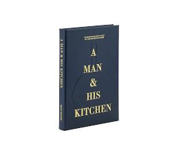 A Man & His Kitchen Leather-Bound Book | Pottery Barn
