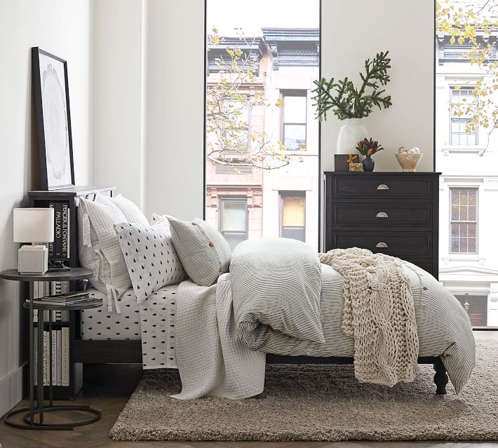 Pottery barn astoria platform bed store