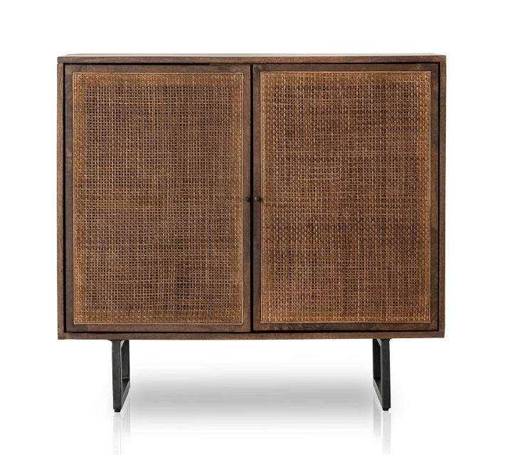 Pottery barn cane sideboard store