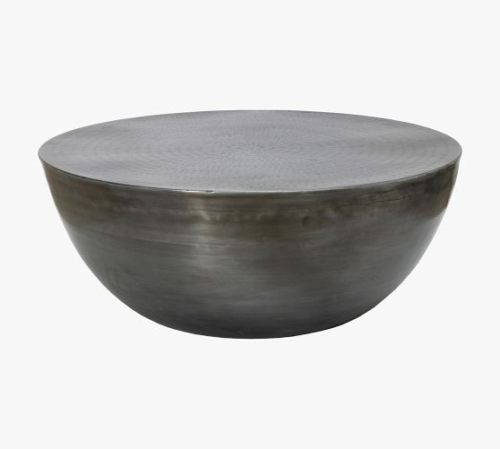 Rebel Round Metal Coffee Table (31") | Pottery Barn