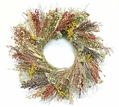 Dried Fall Bounty Wreath | Pottery Barn