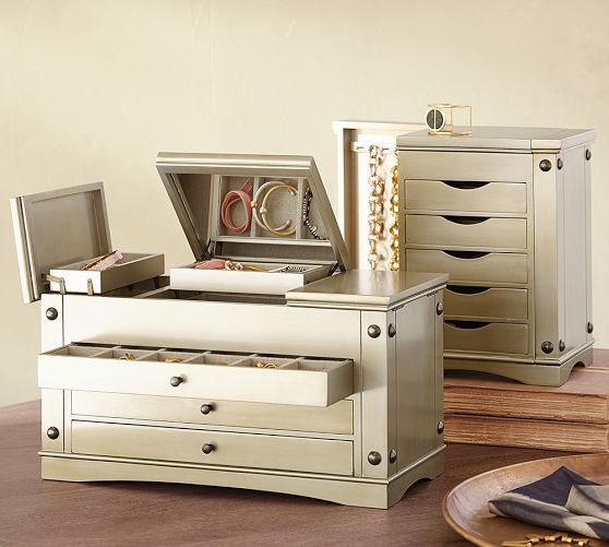 Ultimate Jewelry Box Antique White Pottery Barn