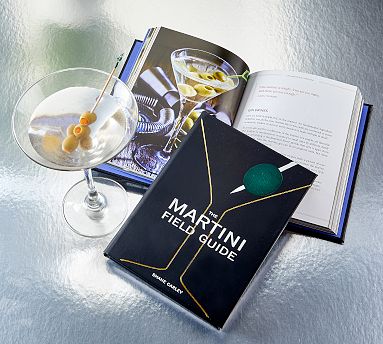 The Martini Field Guide By Shane Carley Leather-Bound Book | Pottery Barn