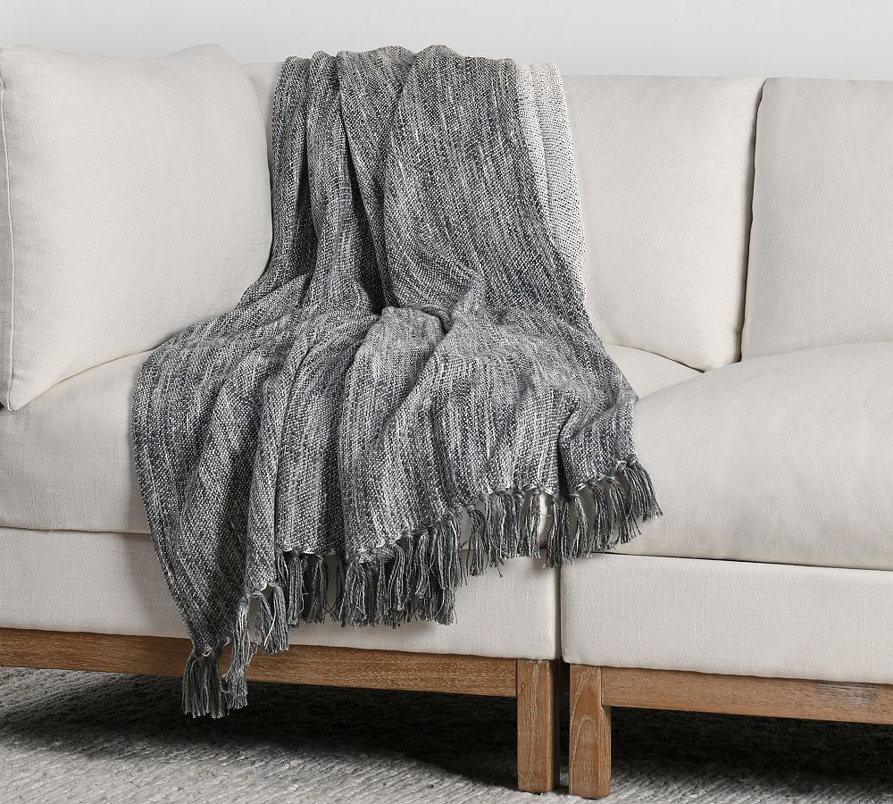 Kyree Textured Throw | Pottery Barn