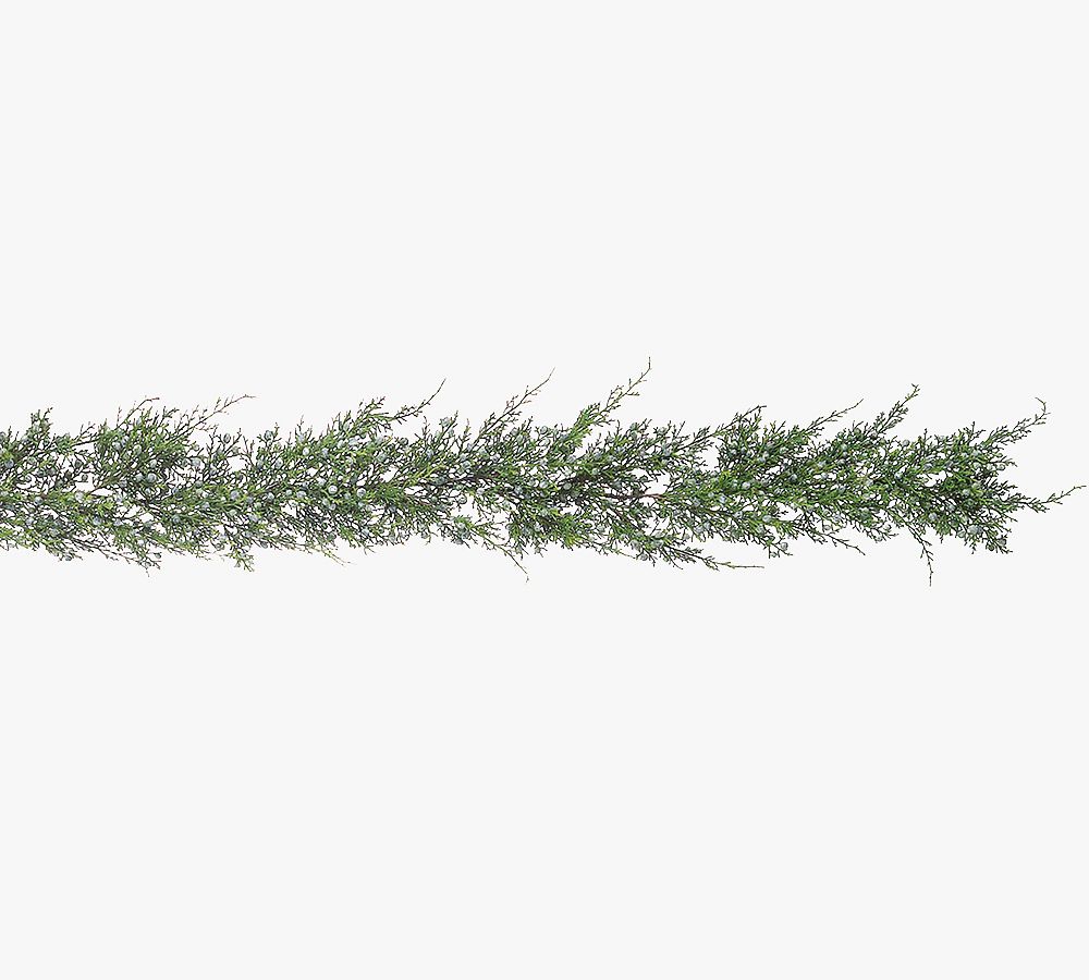 Faux Juniper Garland, Set of 2 | Pottery Barn