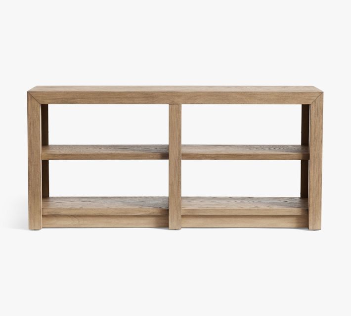 Pottery barn low bookcase store