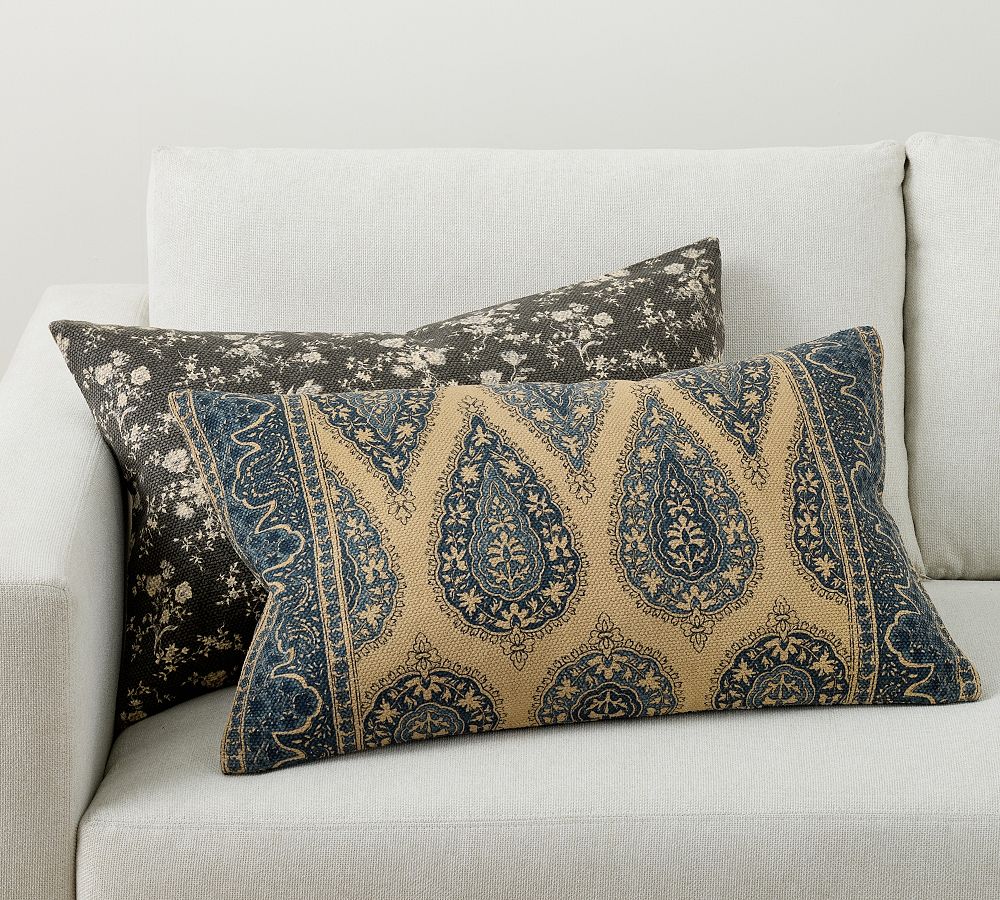 Abel Reversible Lumbar Pillow | Pottery Barn