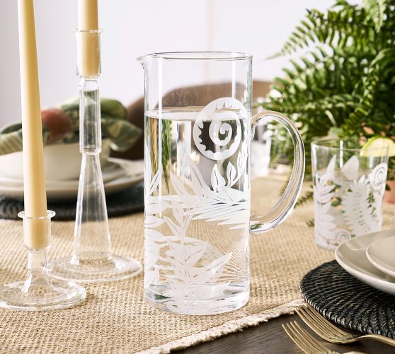Fern Botanical Pitcher | Pottery Barn