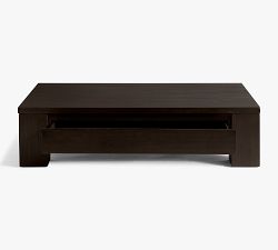 Folsom Storage Grand Rectangular Coffee Table (60") | Pottery Barn