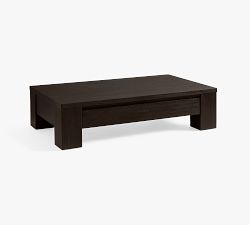 Folsom Storage Grand Rectangular Coffee Table (60") | Pottery Barn