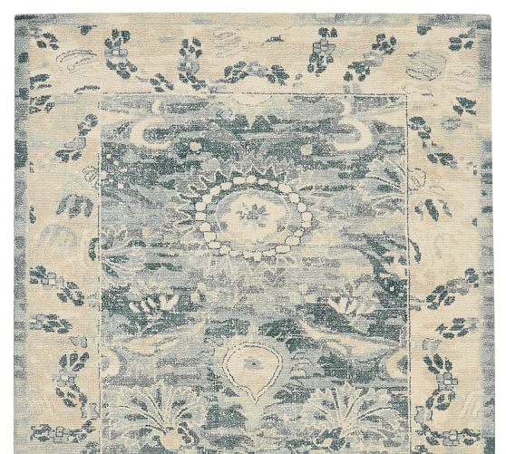 Jema Hand-Tufted Printed Wool Rug | Pottery Barn