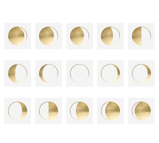 Gold Solar Eclipse Framed Print | Pottery Barn