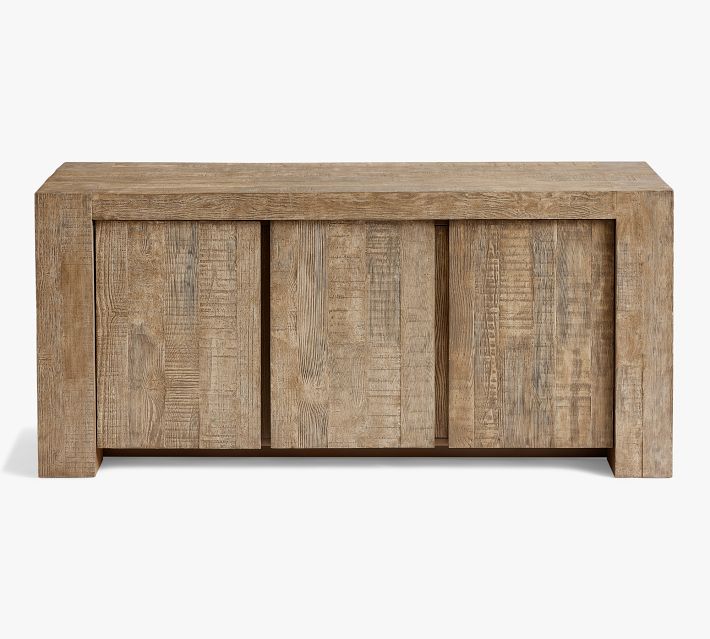 Pottery barn reclaimed wood media console store