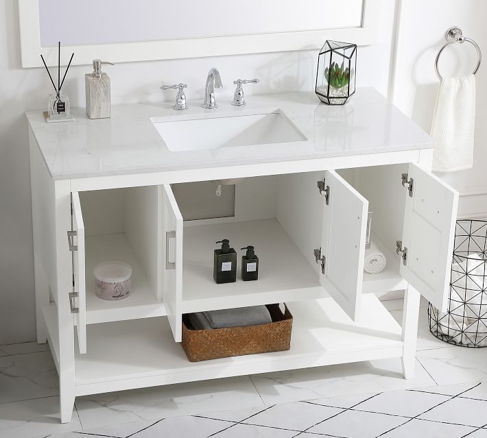 Pottery barn belleair vanity store