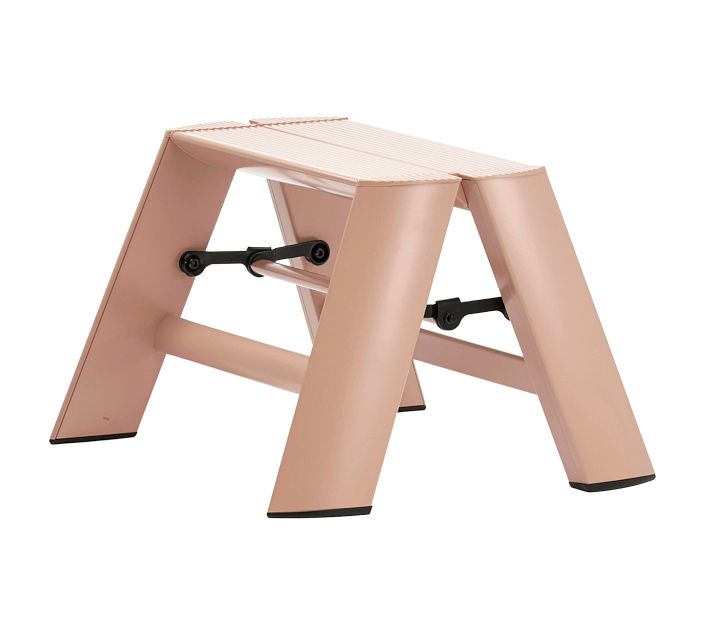 Lucano Step Stool 1 Step Peach Brown Pottery Barn