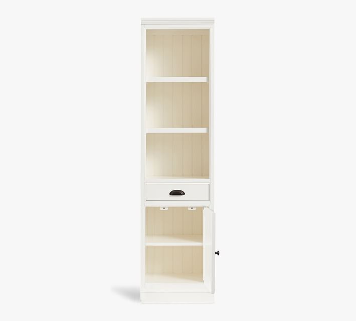 Aubrey Shelf with Cabinet 19 Pottery Barn
