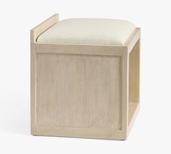 Cayman Upholstered Dresser Seat by Michael Graves Design | Pottery Barn