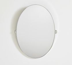 Sansome Oval Pivot Mirror | Pottery Barn
