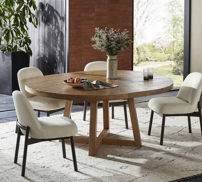 Reclaimed pine dining table store