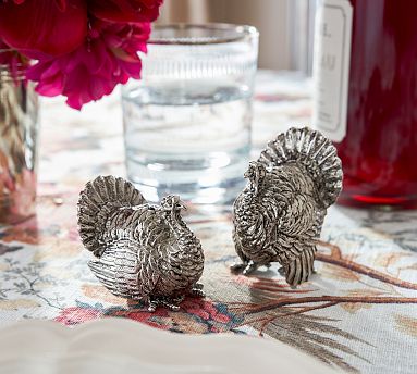 Turkey Salt & Pepper Shakers | Pottery Barn