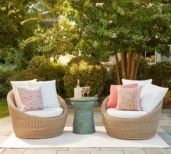 Pottery barn papasan chair store