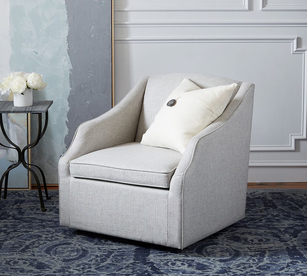 Open Box: Emma Swivel Chair | Pottery Barn
